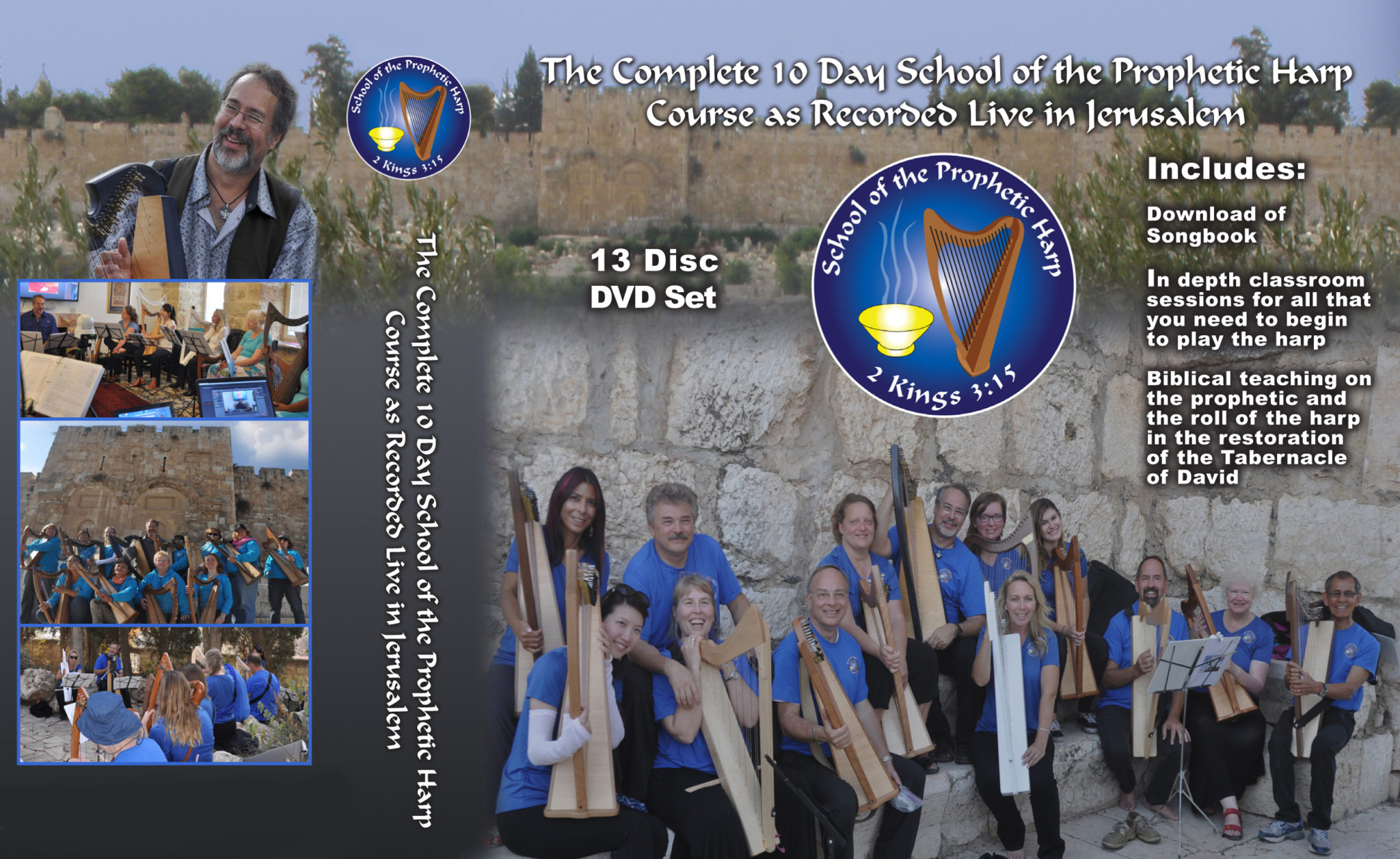 3 Ways to Learn the Harp - Michael-David